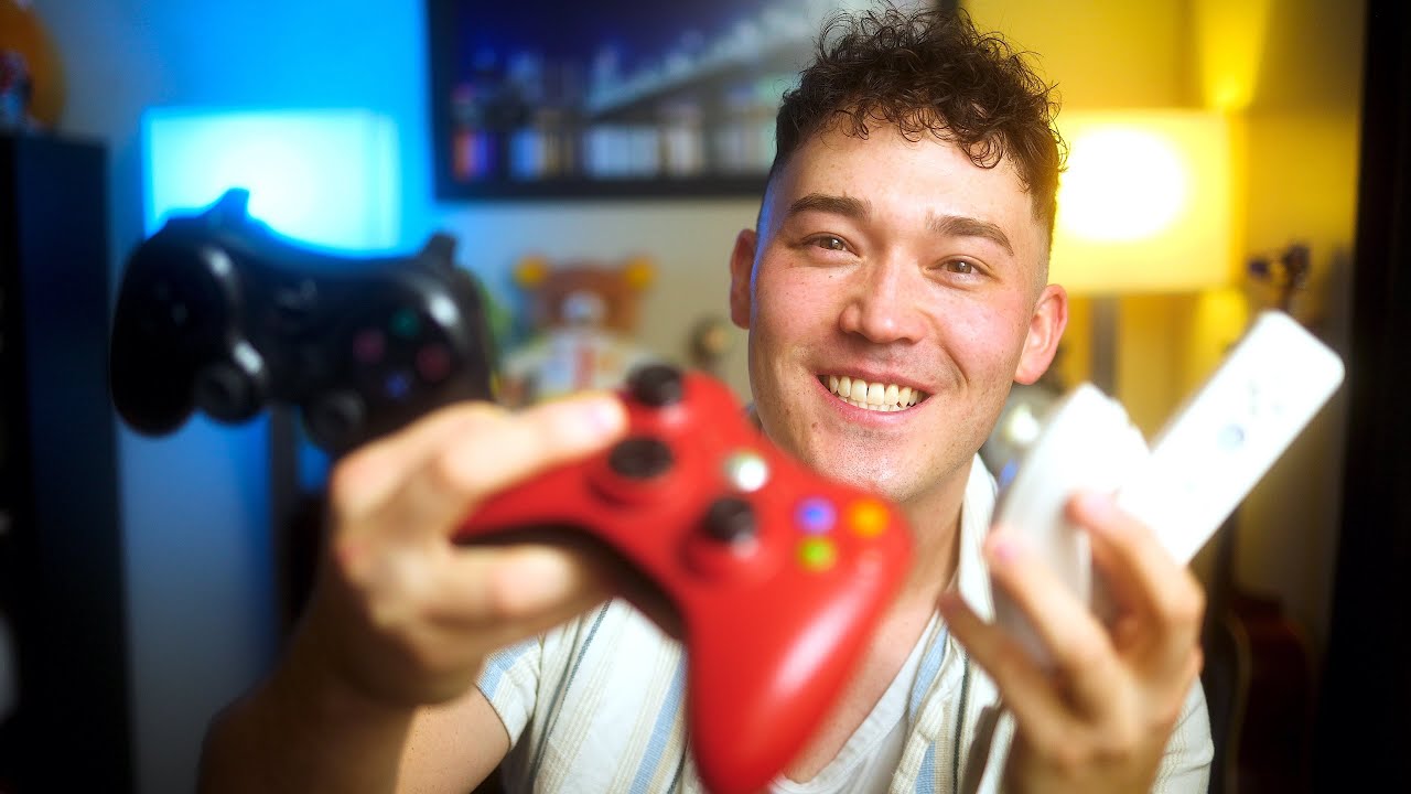 ASMR - Controller Sounds! (Xbox, PS3, Wii, whispering) - YouTube