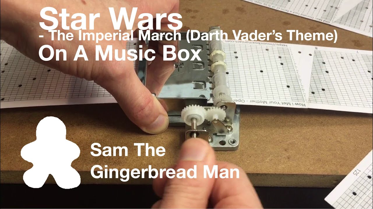 Star Wars - The Imperial March (Darth Vader's Theme) on music box | Sam ...
