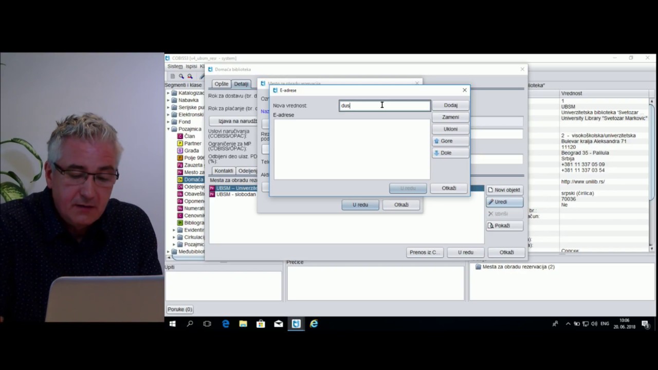 Praćenje i obrada rezervacija slobodne građe - YouTube