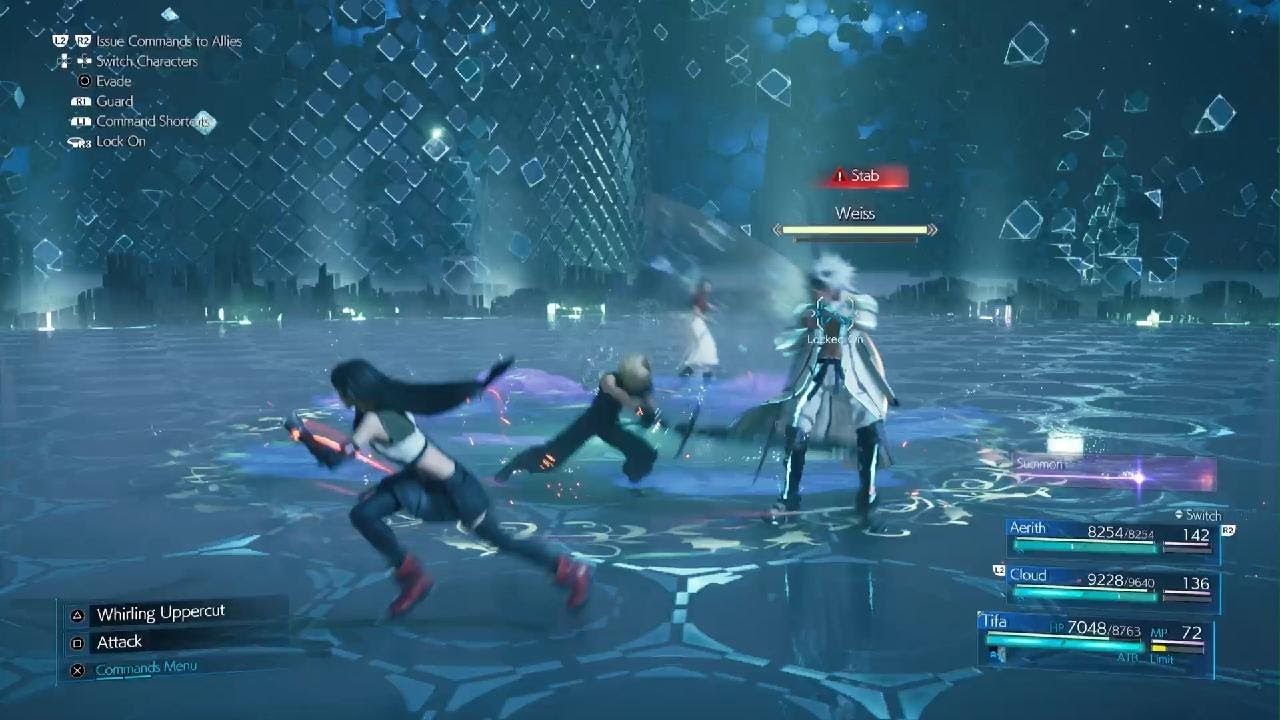 FINAL FANTASY VII REMAKE Weiss the most Unfair Boss I have ever ...