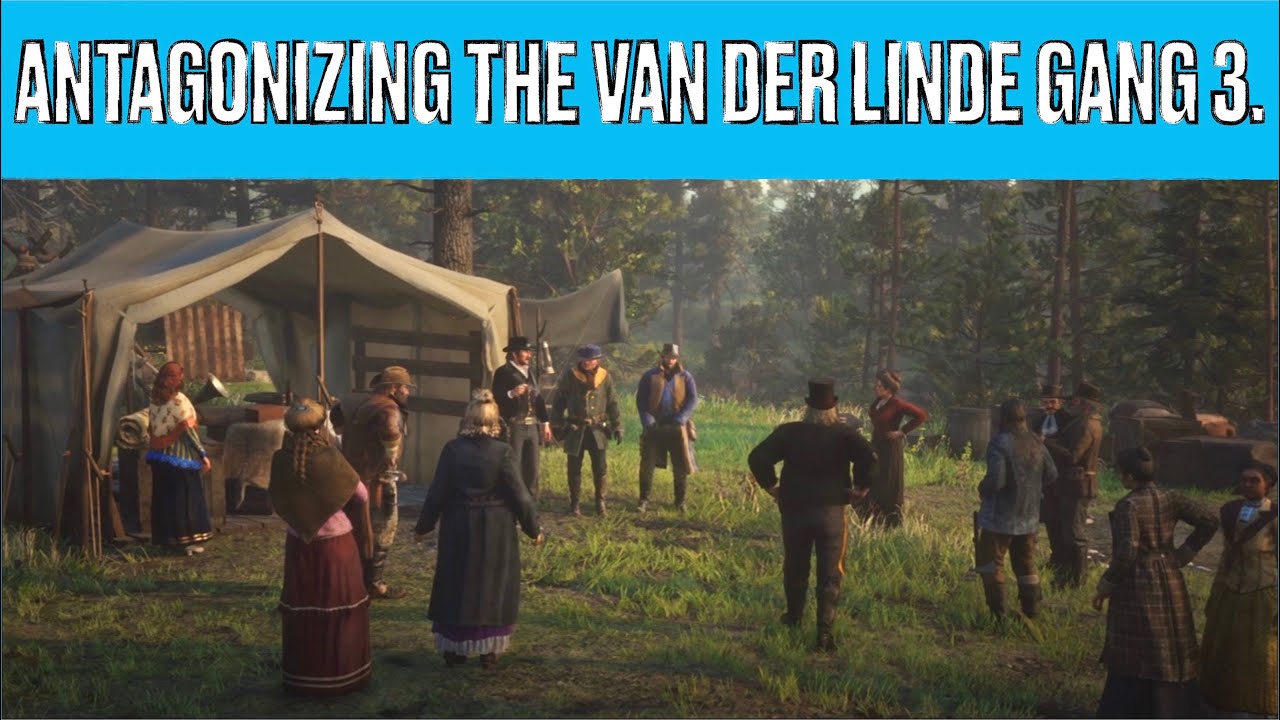 Red Dead Redemption II. Arthur Morgan antagonizing The Van der Linde ...