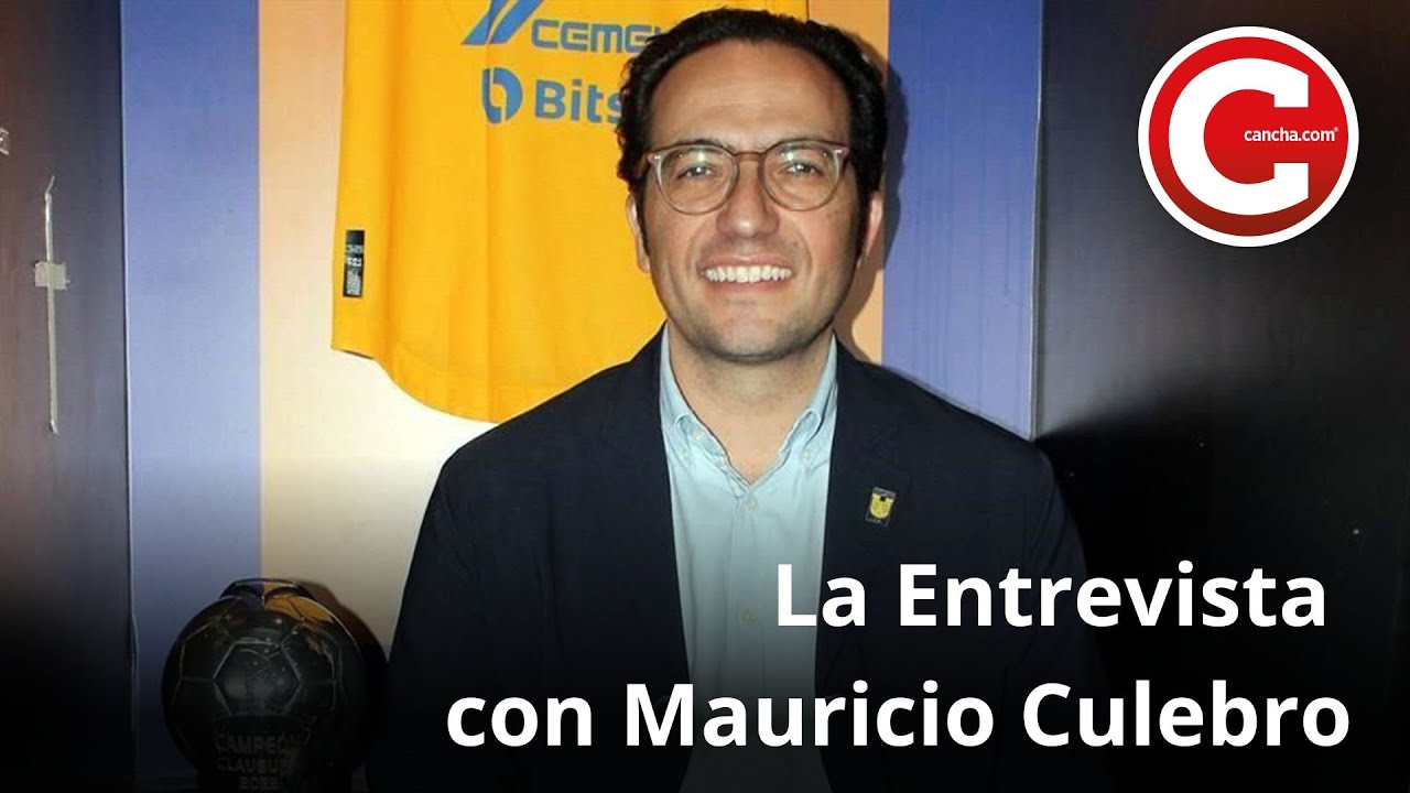 Mauricio Culebro en entrevista, Tigres campeón - YouTube