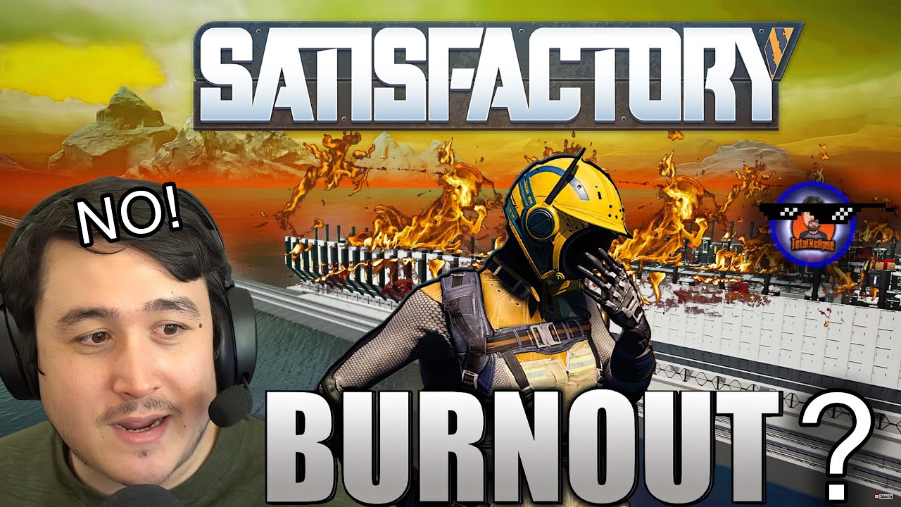 I learn from TotalXclipse how to avoid Satisfactory Burnout | Reaction ...