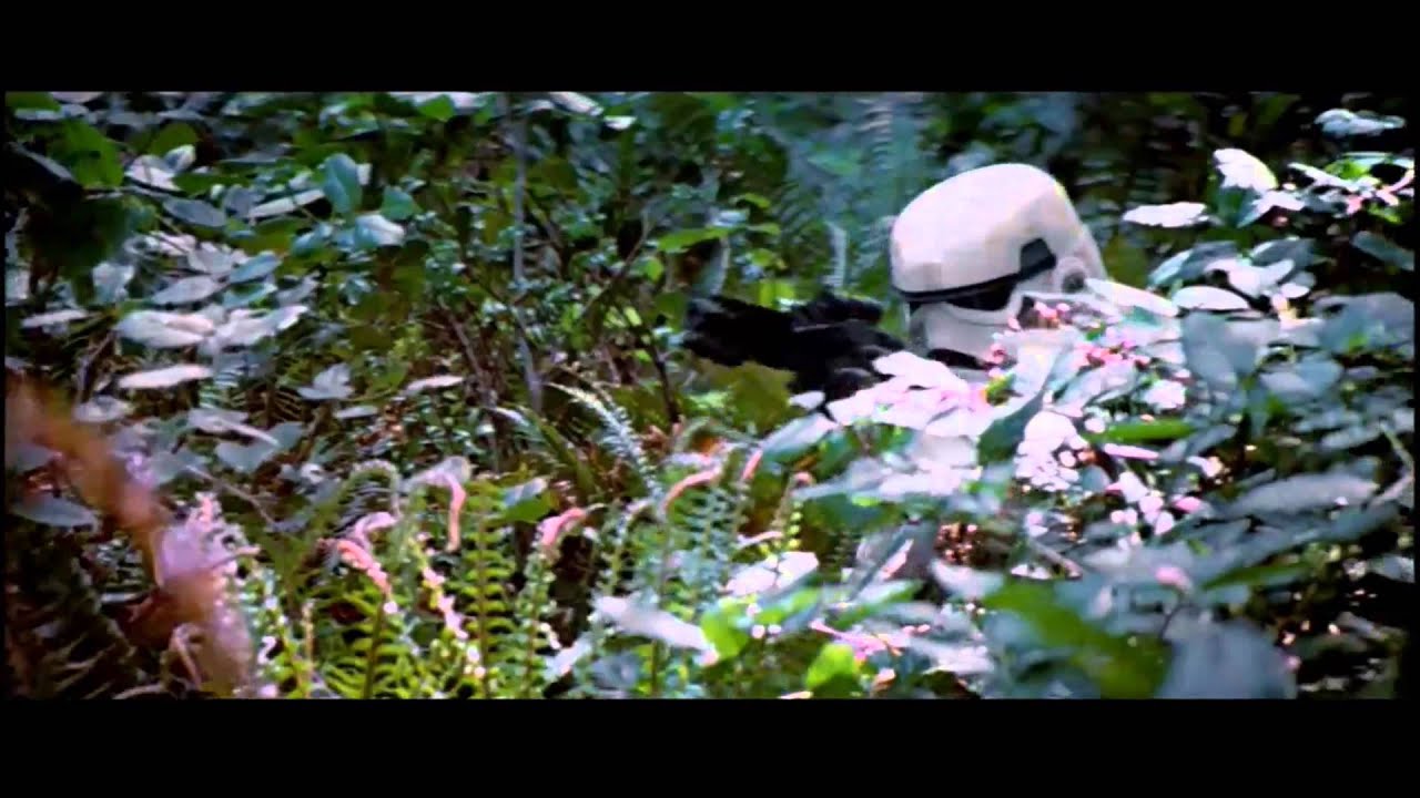 Star Wars E-VI, Return of the Jedi - Nanta the Ewok's Death Scene D ...