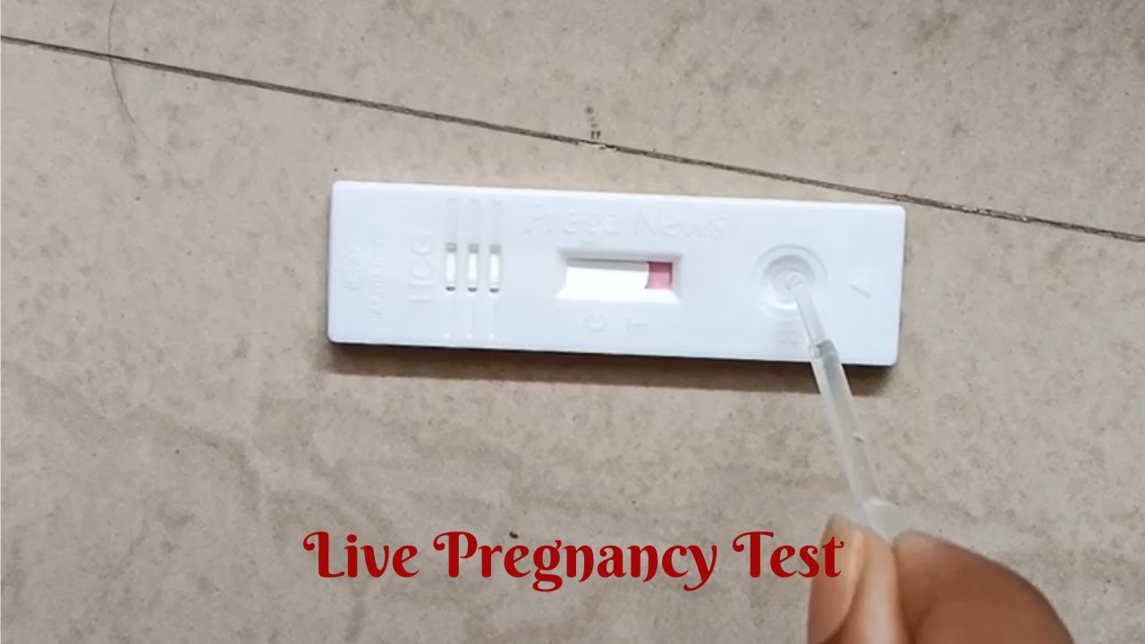 LIVE PREGNANCY TEST & ITS RESULT || OUR REACTION !!! Why Did We Go ...