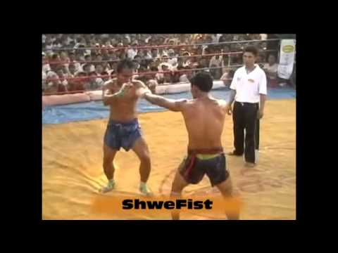Myanmar Lethwei, Win Tun vs. Aung Zaya - YouTube