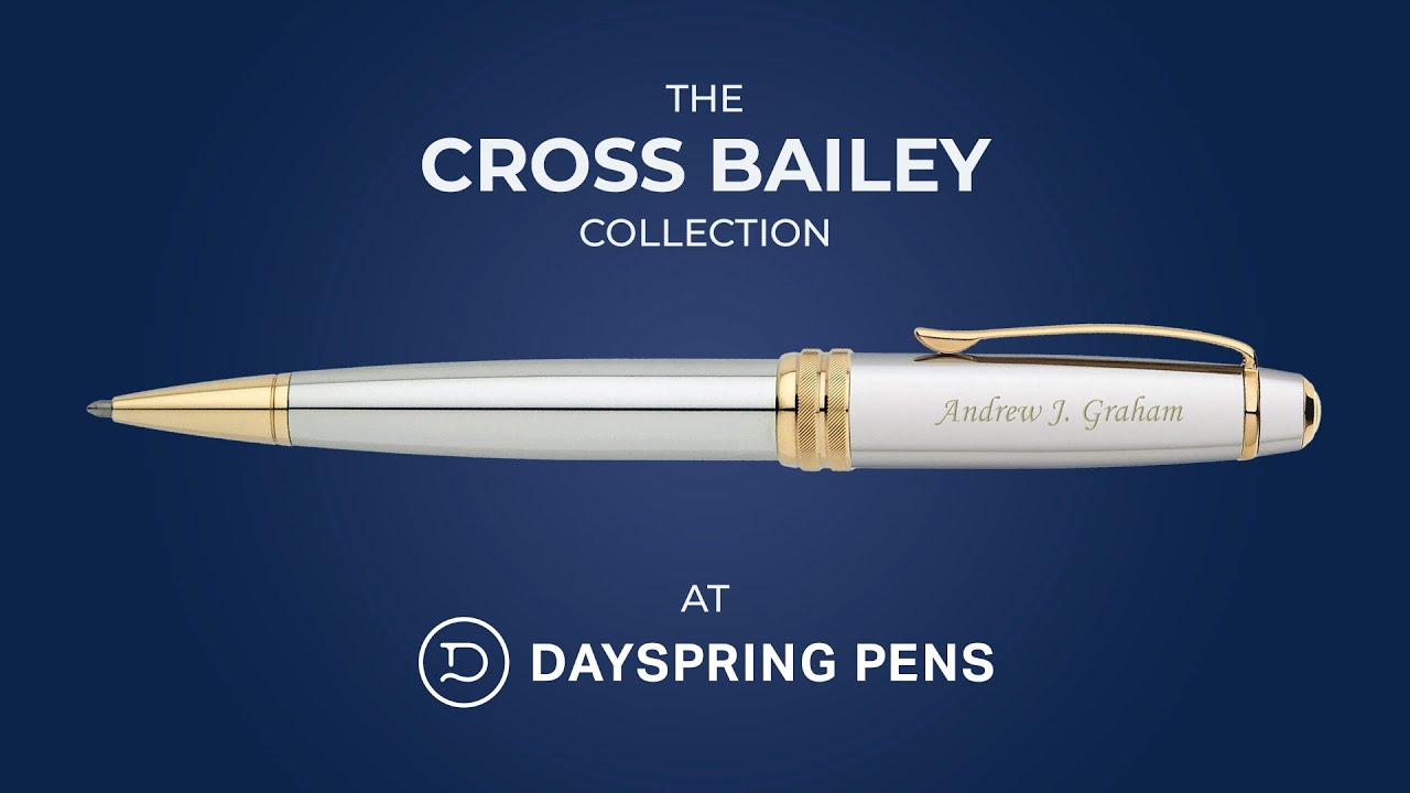 The Cross Bailey Collection at Dayspring Pens - YouTube
