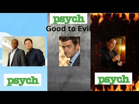 Psych characters good to evil - YouTube