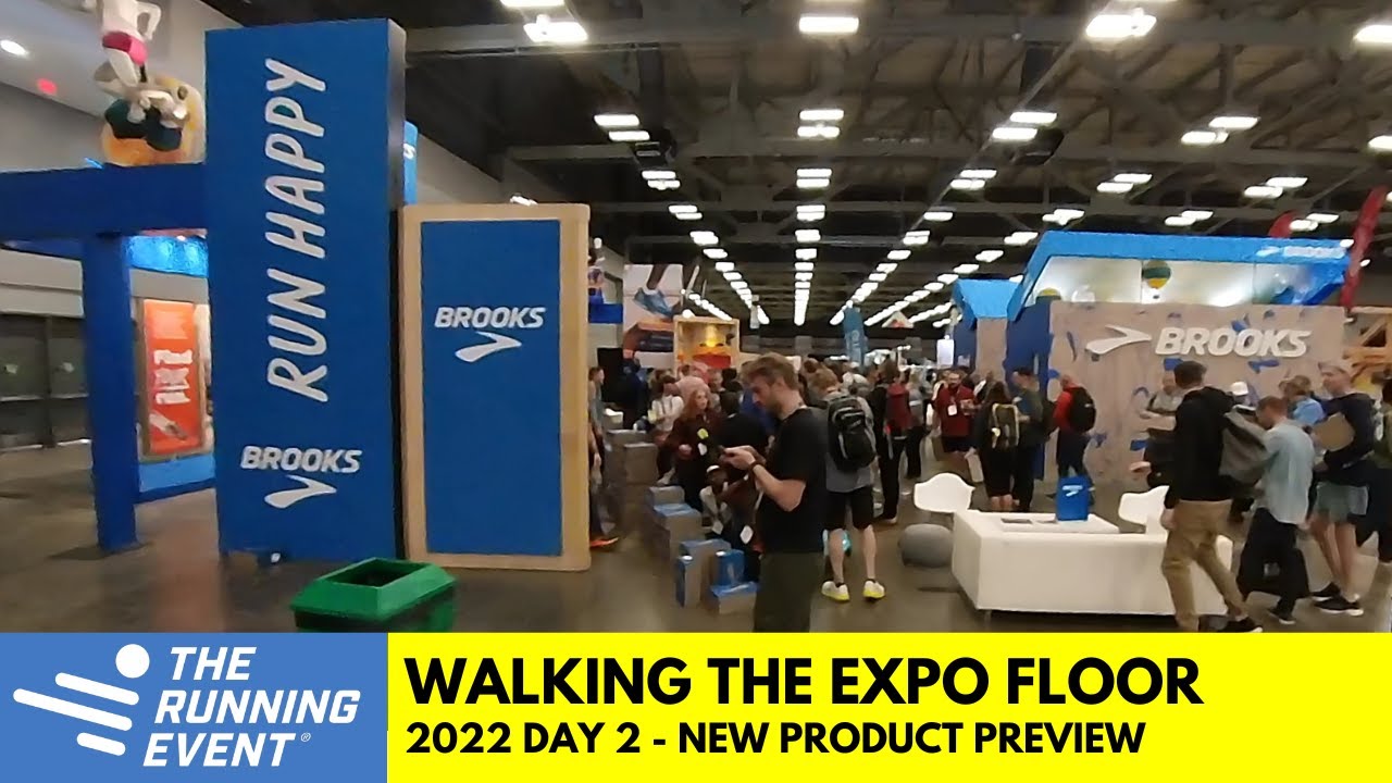 The Running Event 2022 - Walk The Expo Floor (Behind The Scenes) - YouTube