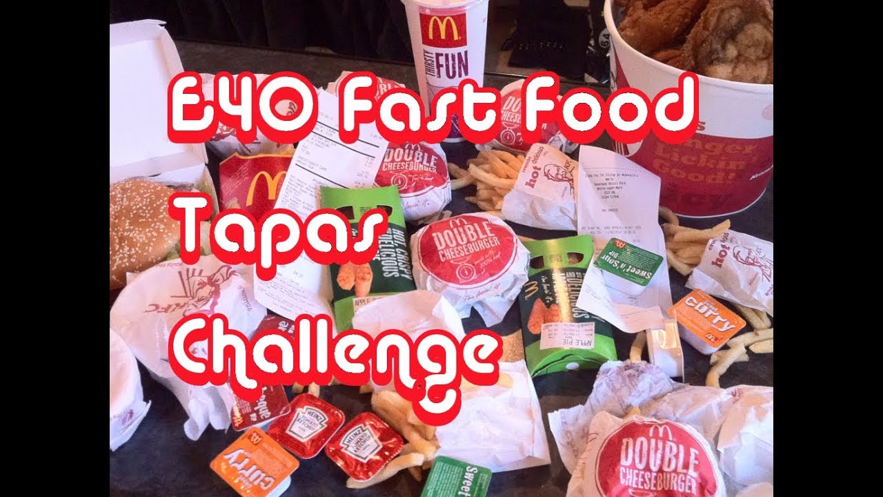 £40 Fast Food Tapas Challenge - MYVIRGINKITCHEN - YouTube