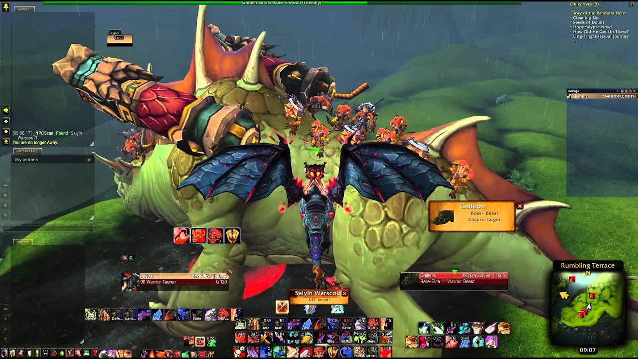 Galleon! World Boss MOP - YouTube