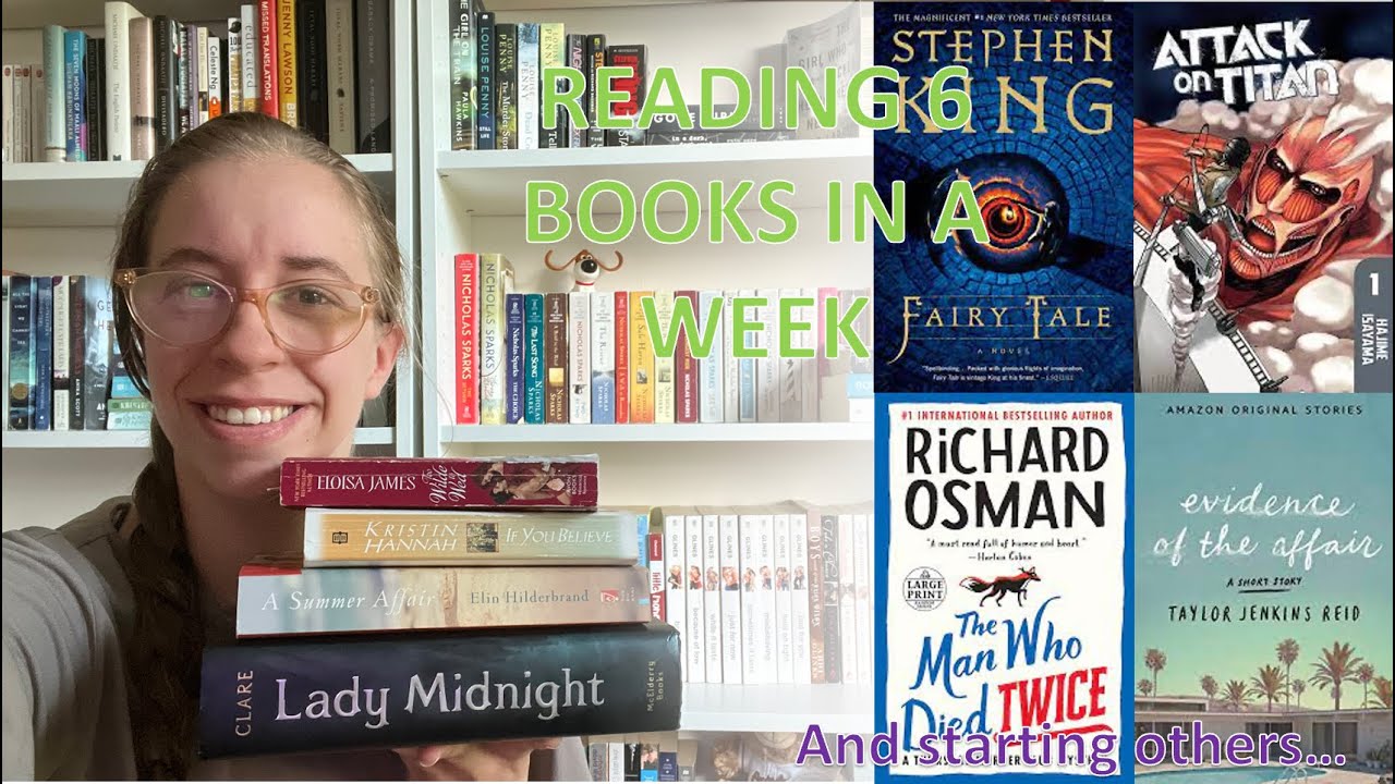 I read 6 BOOKS in 7 DAYS || Reading vlog 2023 - YouTube
