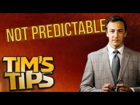 David Robertson Videos: Tim's Tips - Not Predictable - March 2024 - YouTube