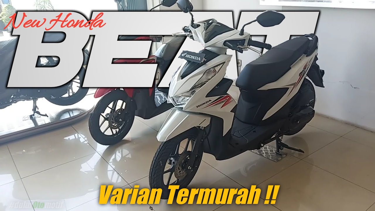 All New Honda Beat 2020 CBS putih - Tampilan baru dan tehnologi baru ...