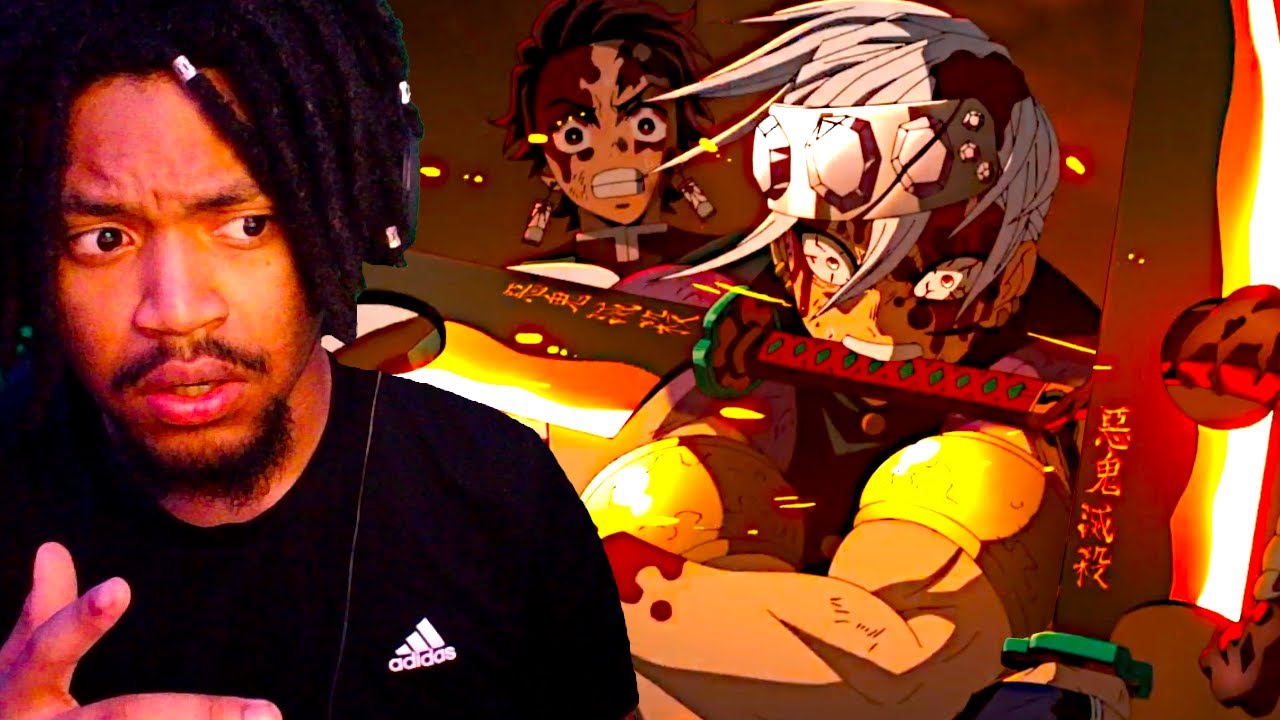 DEMON SLAYER MAKES PEAK ANIME FIGHTS! Tengen vs Gyutaro!! | Fight ...