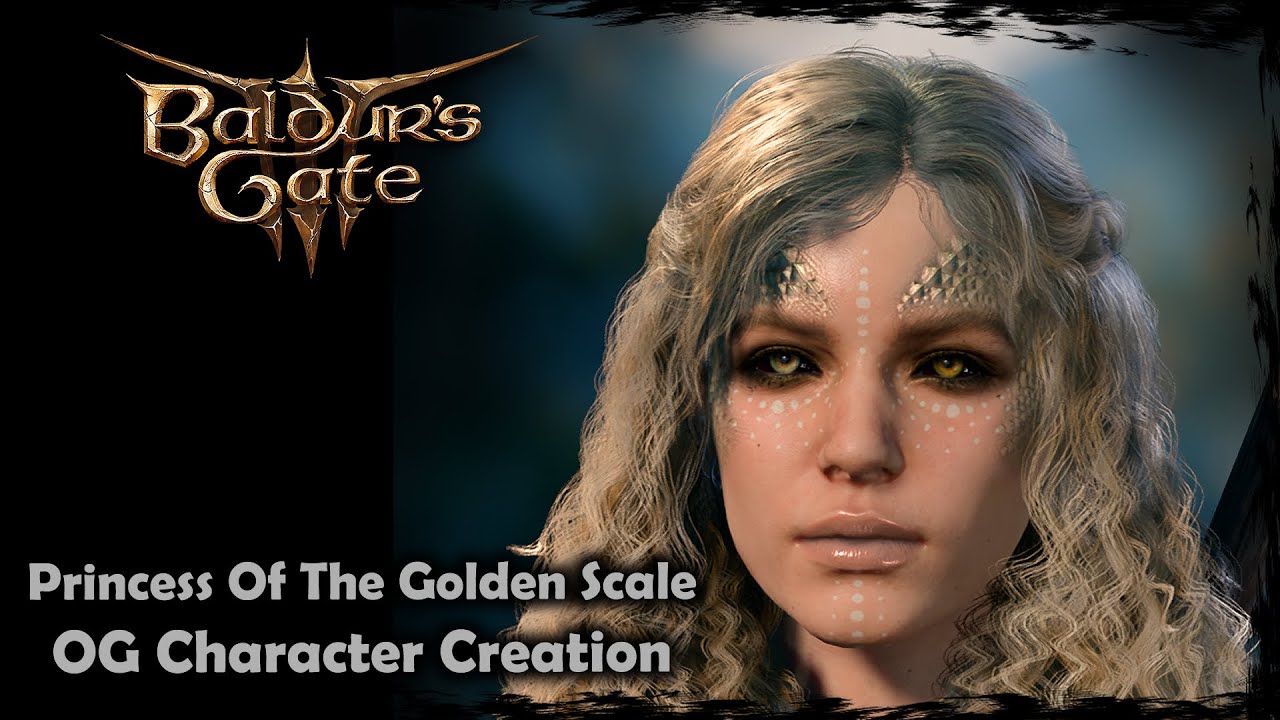 BALDUR'S GATE 3 || Princess Of The Golden Scale [Original Character #14 ...