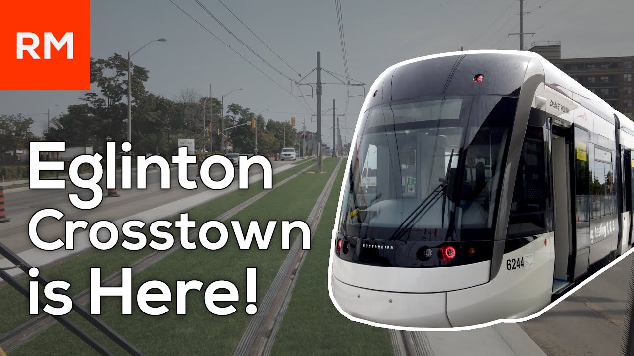 FIRST RIDE on Toronto's Line 5 Eglinton Crosstown! - YouTube