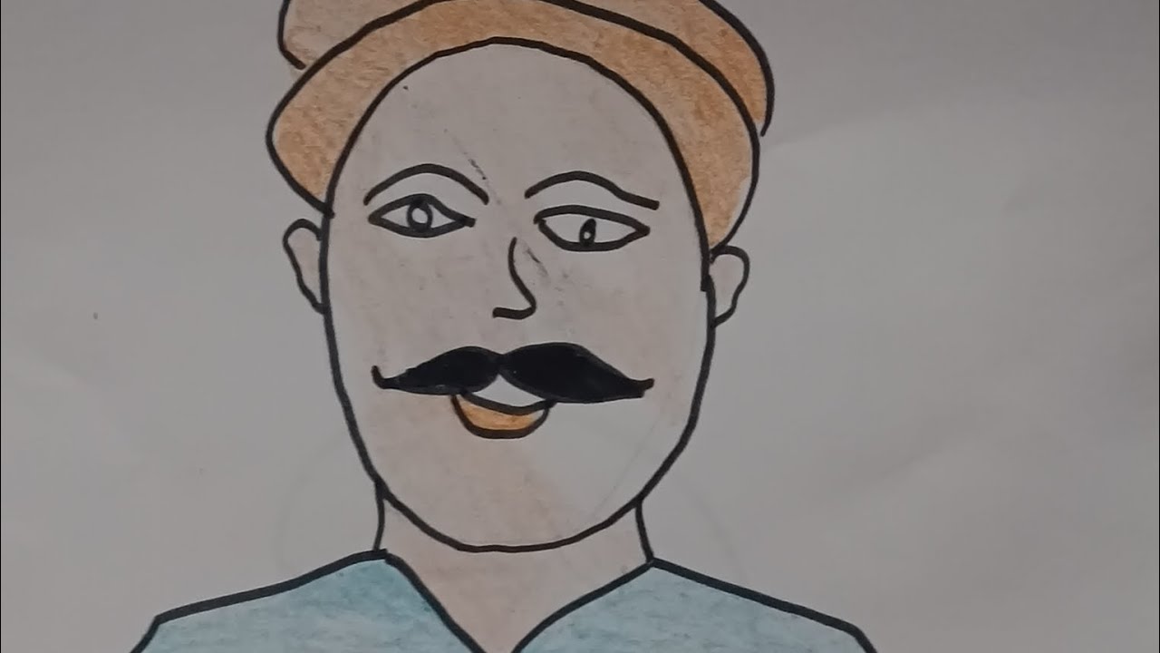 0 Se Rajasthani Aadmi Kaise Banaye? | Easy Cartoon Drawing | Step by ...