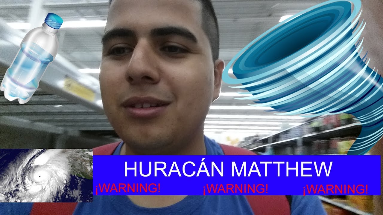 Huracán matthew - YouTube