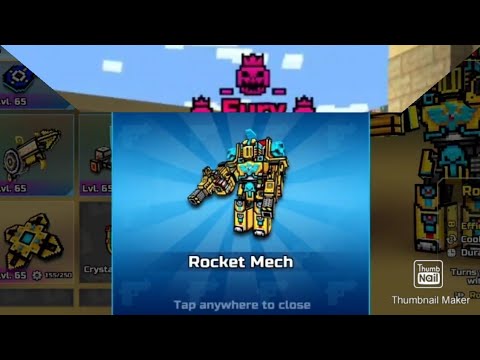 Rocket mech the overrated(?) gadget..(Pixel Gun 3D) - YouTube