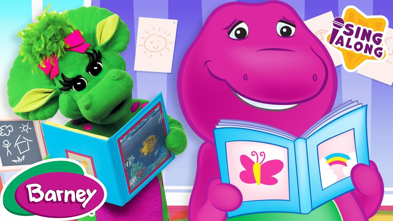 I Love To Read | Barney Nursery Rhymes and Kids Songs - YouTube