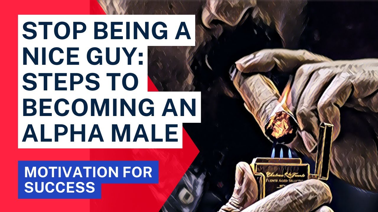 STOP being a nice guy - Become an alpha male and get what you want ...