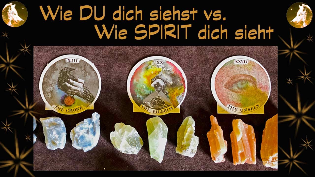 🤍🐺 🌙Wie du dich selbst siehst ☆ VS.☆ Wie Spirit dich sieht ☀️🐺꧁ 𝒫𝒾𝒸𝓀 𝒶 ...