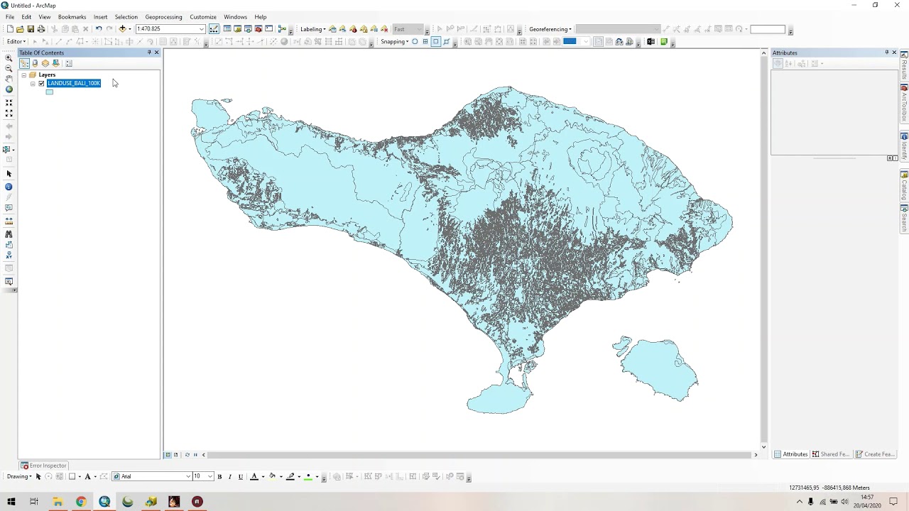 04 Export Attribute Tabel dari ArcGIS ke Format XLS - YouTube