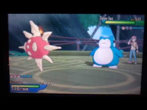 Pokémon Ultra Moon: Battle Tree Me VS Battle Legend Red - YouTube