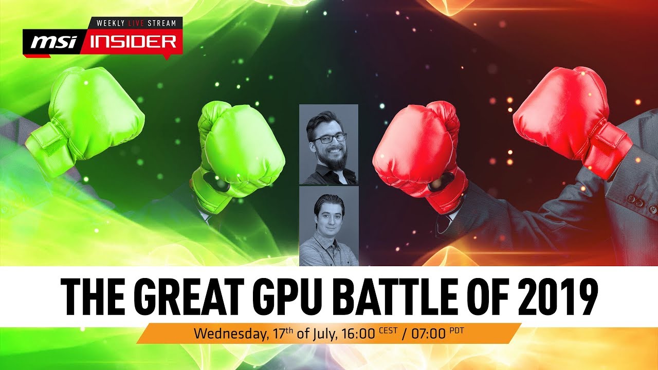 The Great GPU Battle of 2019 | MSI - YouTube
