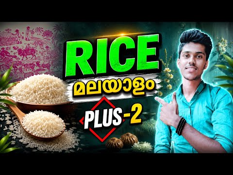 Rice in Malayalam,Rice poem line by line explanation in Malayalam ...