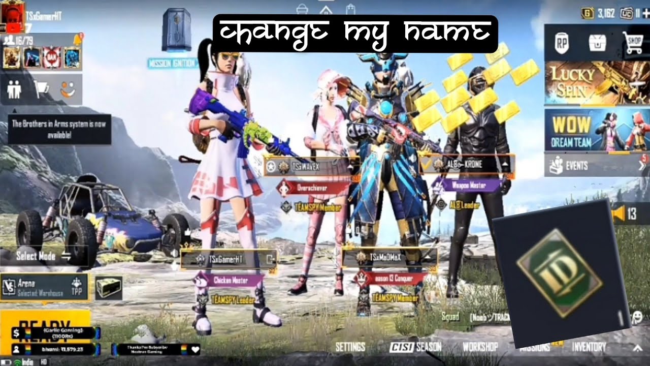 I'll change my name for my favorite youTuber || @Gamer Ht - YouTube