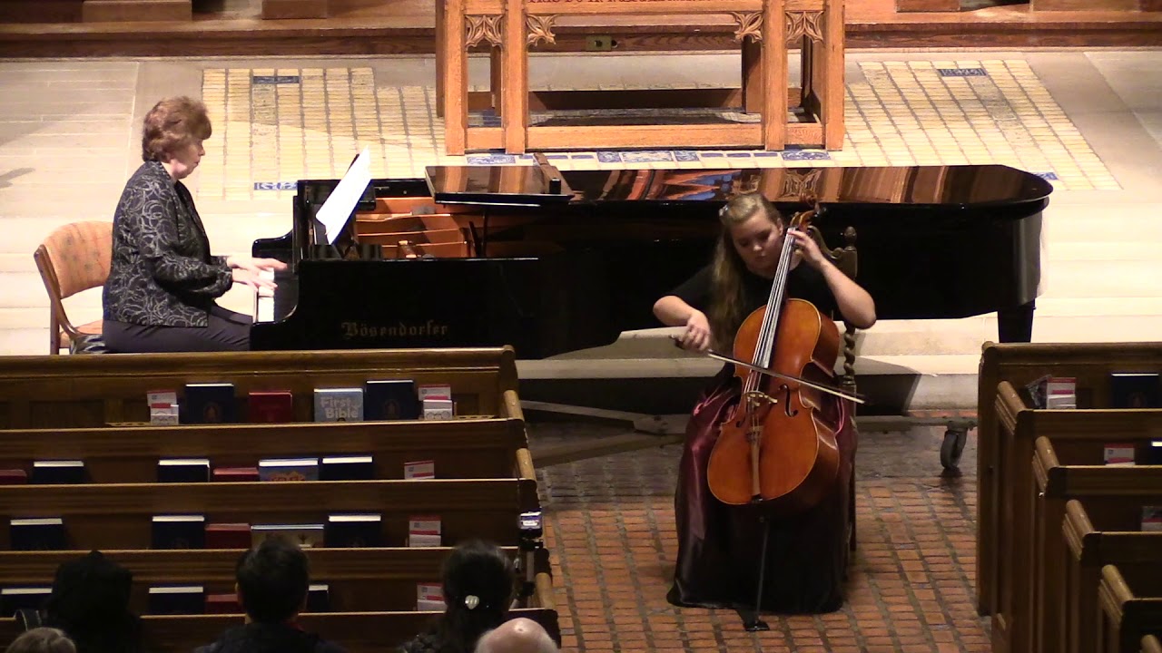 Ingrid Tverberg - Popper Hungarian Rhapsody, Op. 68 - YouTube