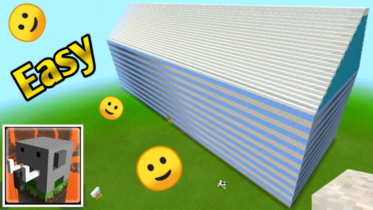 How to build biggest house in Craftsman: building craft | Easy tutorial ...