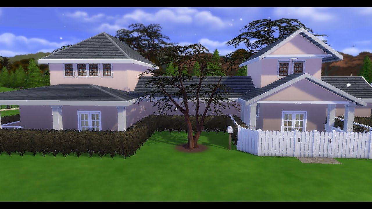 Sims 4 Build:Cute Family Home - YouTube