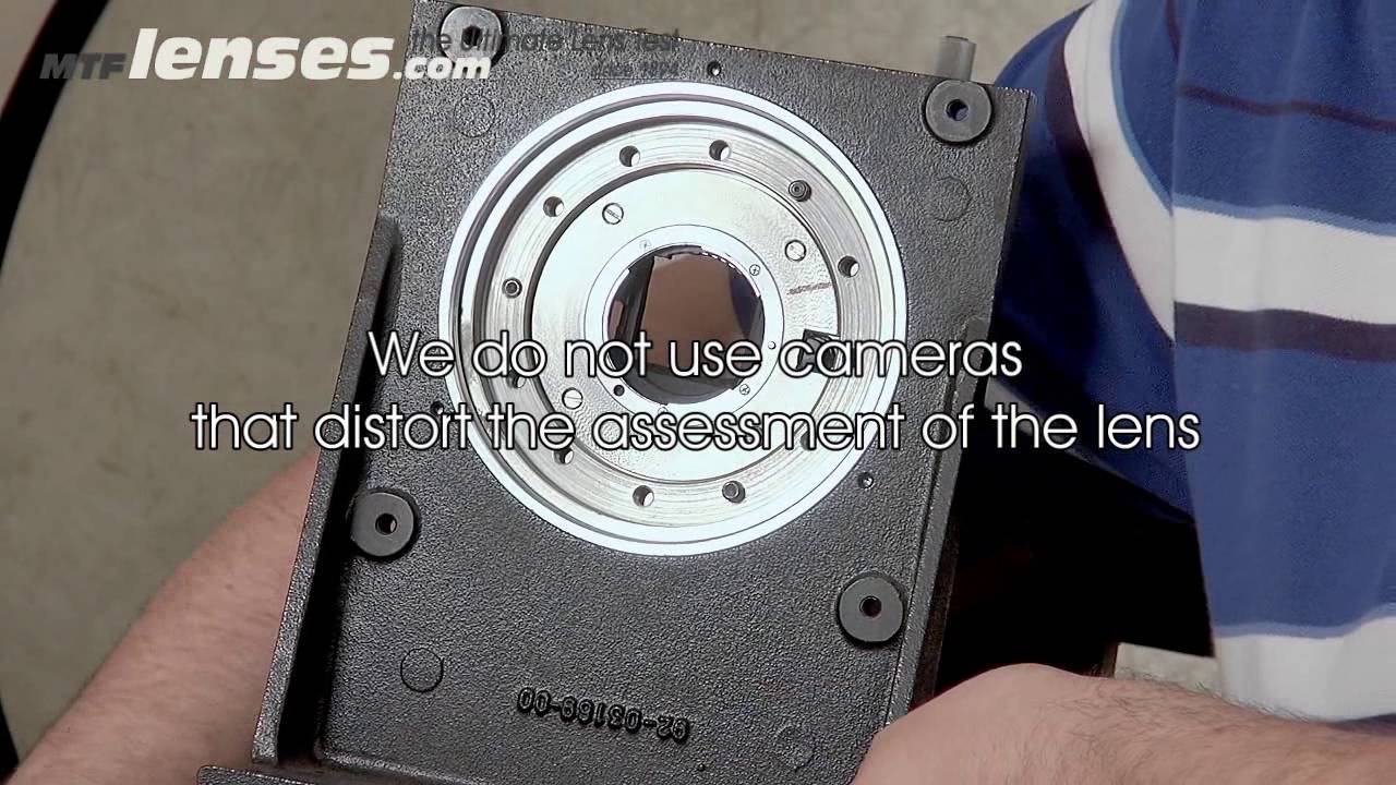 MTFLenses LAB's optical Mtf bench - YouTube