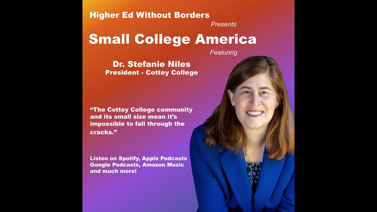 Ep2: Higher Ed Without Borders featuring Dr. Stefanie Niles, president ...