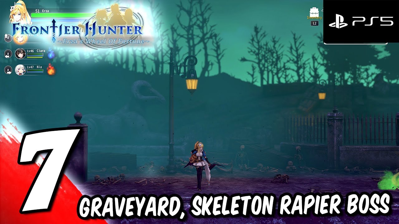 #7 Frontier Hunter Erza's Wheel Of Fortune - Graveyard, Skeleton Reaper Boss - YouTube