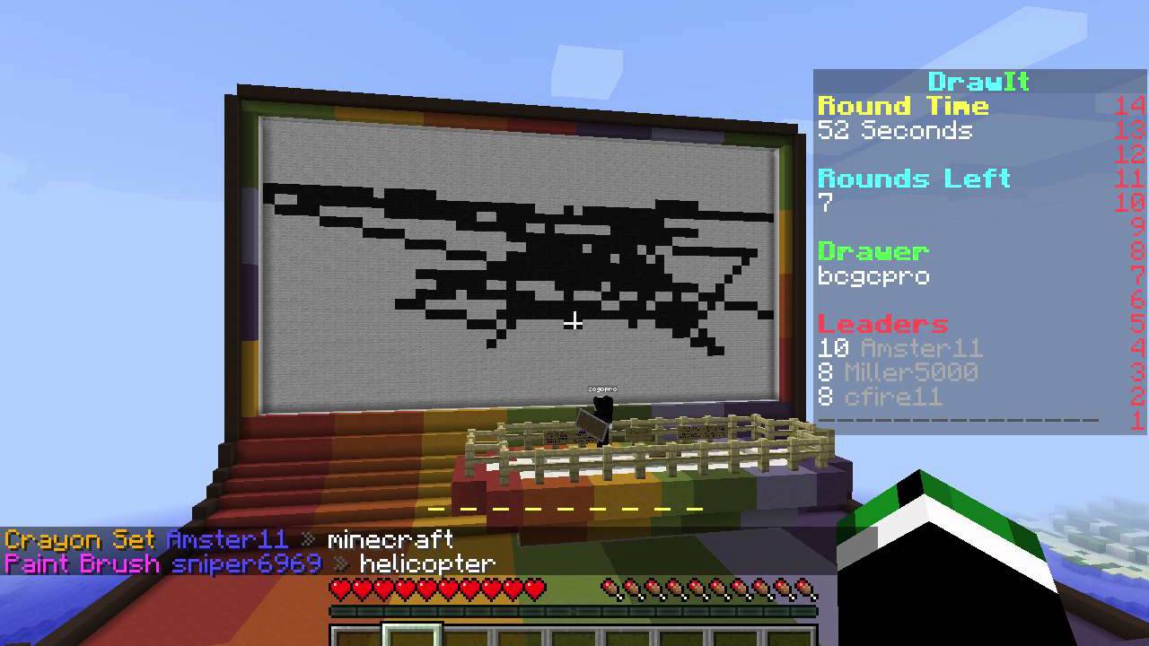 Minecraft - Draw it ( I am really bad at it ) - YouTube