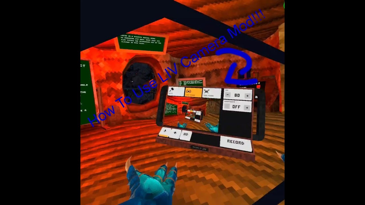 How To Properly And Easily Use The New LIV Camera Mod! - YouTube