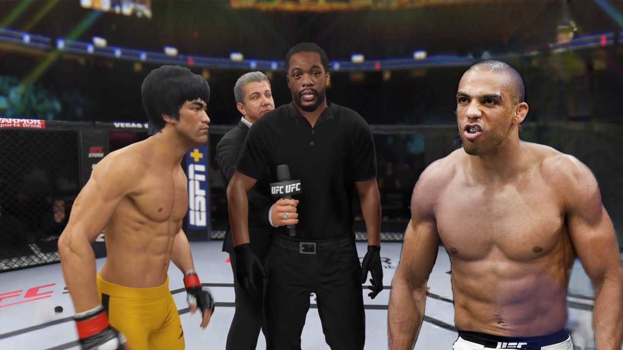 UFC4 Bruce Lee vs. Barboza EA Sports UFC 4 - YouTube