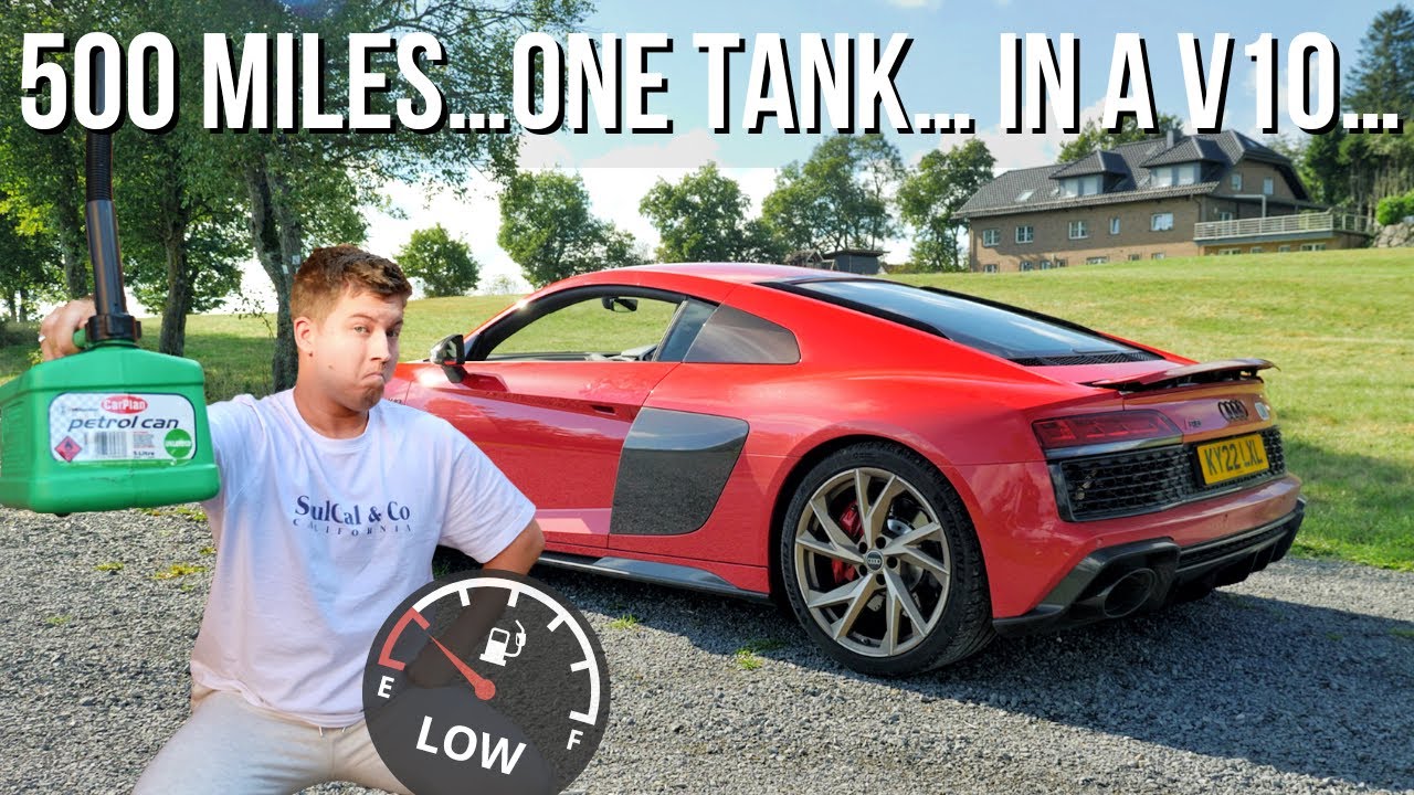 Can I drive this V10 Audi R8 from the Nurburgring to England on one ...
