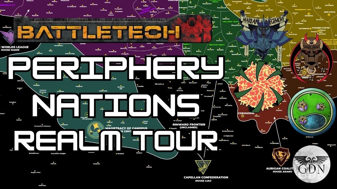 Battletech Lore - Periphery Realm Tour (Overview) - YouTube