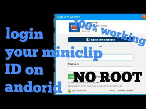 #miniclip ID login to your mobile via GOOGLE CHROME no root required ...