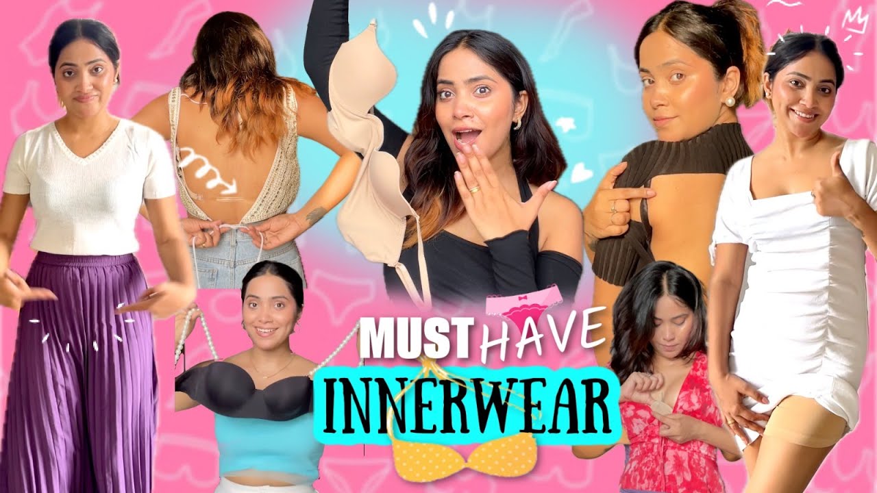 Types of Bras Evvery Girl Should Have | Lingerie Guidelines | Bharti ...