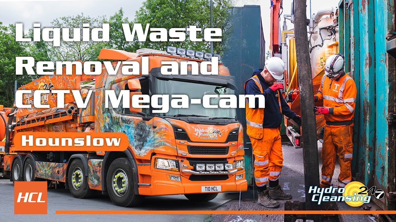 Liquid Waste Removal and CCTV Mega-cam - YouTube