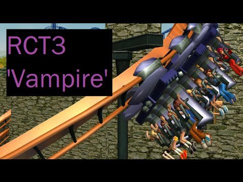 RCT3 'Vampire' - inspired by Chessington World of Adventures ride - YouTube