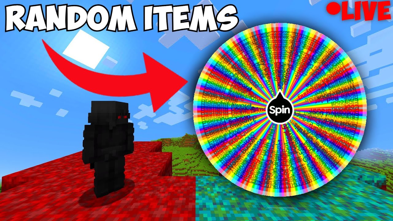 SPEEDRUNNING MINECRAFT ITEMS | LIVE - YouTube