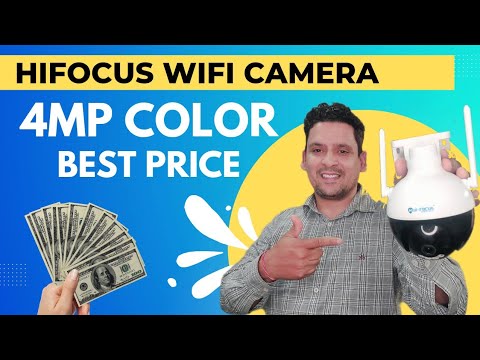 Hifocus 4MP Wifi PT Colorized Camera setup with installation | Best ...