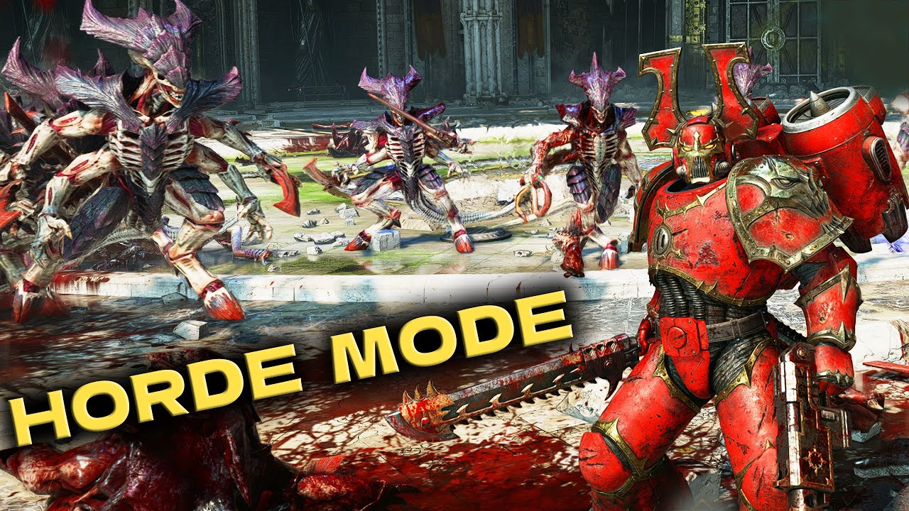 NEW HORDE MODE (MOD) - Raptor of Khorne vs Tyranids! - Warhammer 40k ...